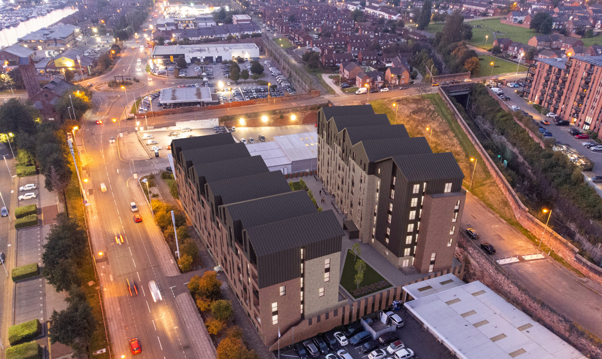 Water's Edge, Liverpool